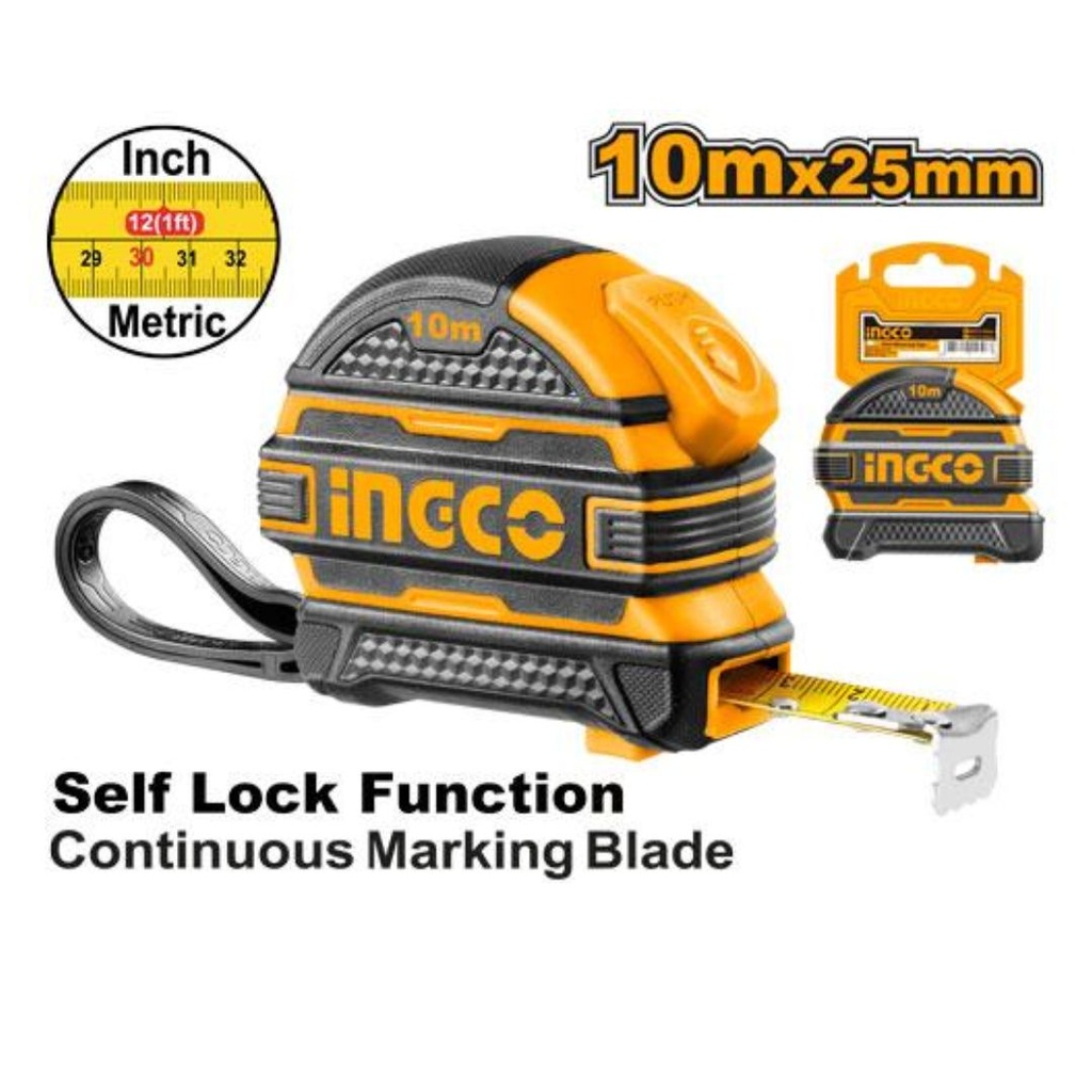 HSMT081025 STEEL MEASURING TAPE 10M | TOOLMANIA | Your Trusted Source ...